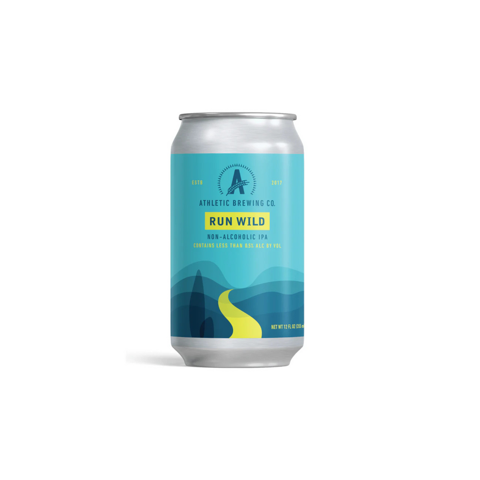Athletic Brewing Co Run Wild IPA Non Alcoholic – Drink Free Co