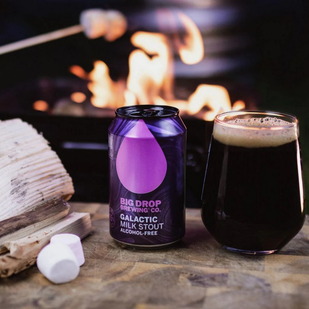 Big Drop Galactic Milk Alcohol Free Stout – Drink Free Co